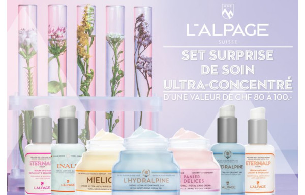 Concours : Gagnez 12x Sets Surprises de Soins Ultra-Concentrés L'Alpage ... Concours : Gagnez 12x Sets Surprises de Soins Ultra-Concentrés L'Alpage ...