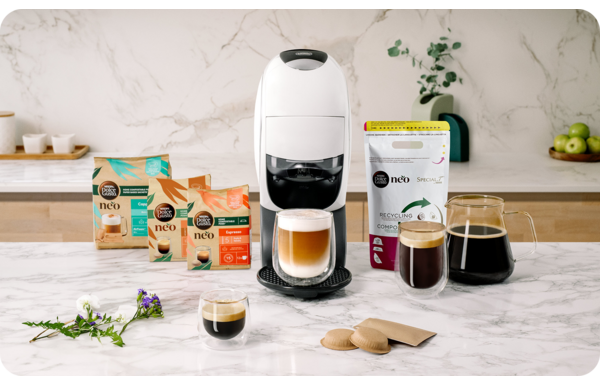 Concours : Gagnez une machine à café Dolce Gusto NEO blanche avec 5 ...